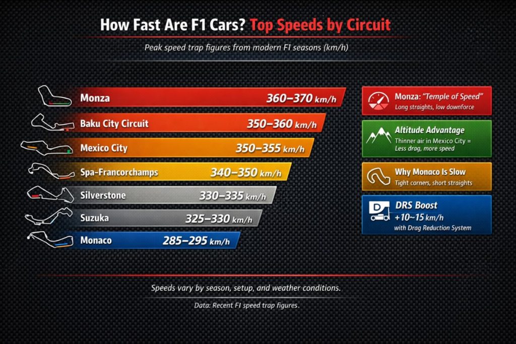 How Fast Are F1 Cars? Top Speeds, Acceleration & Cornering Explained