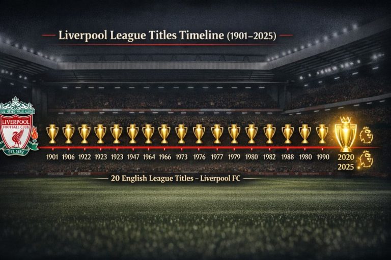 Liverpool Premier League Titles: Complete History | Sports Limitless